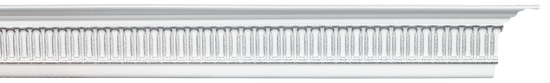 Cornice PS White/Silver T-Series T08WS 10mm – Traders orders