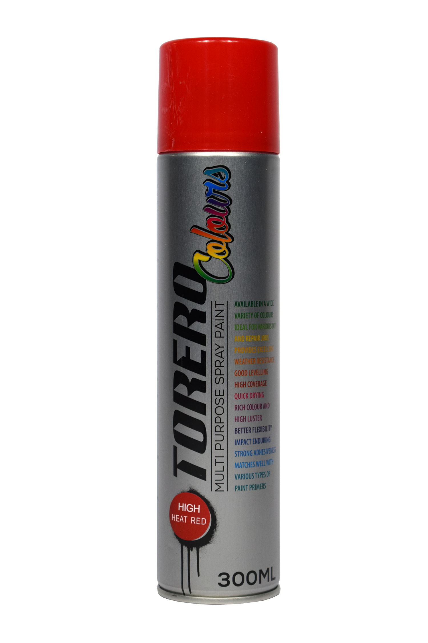 Paint Spray Torero High Heat Red 5 300ml – Traders orders