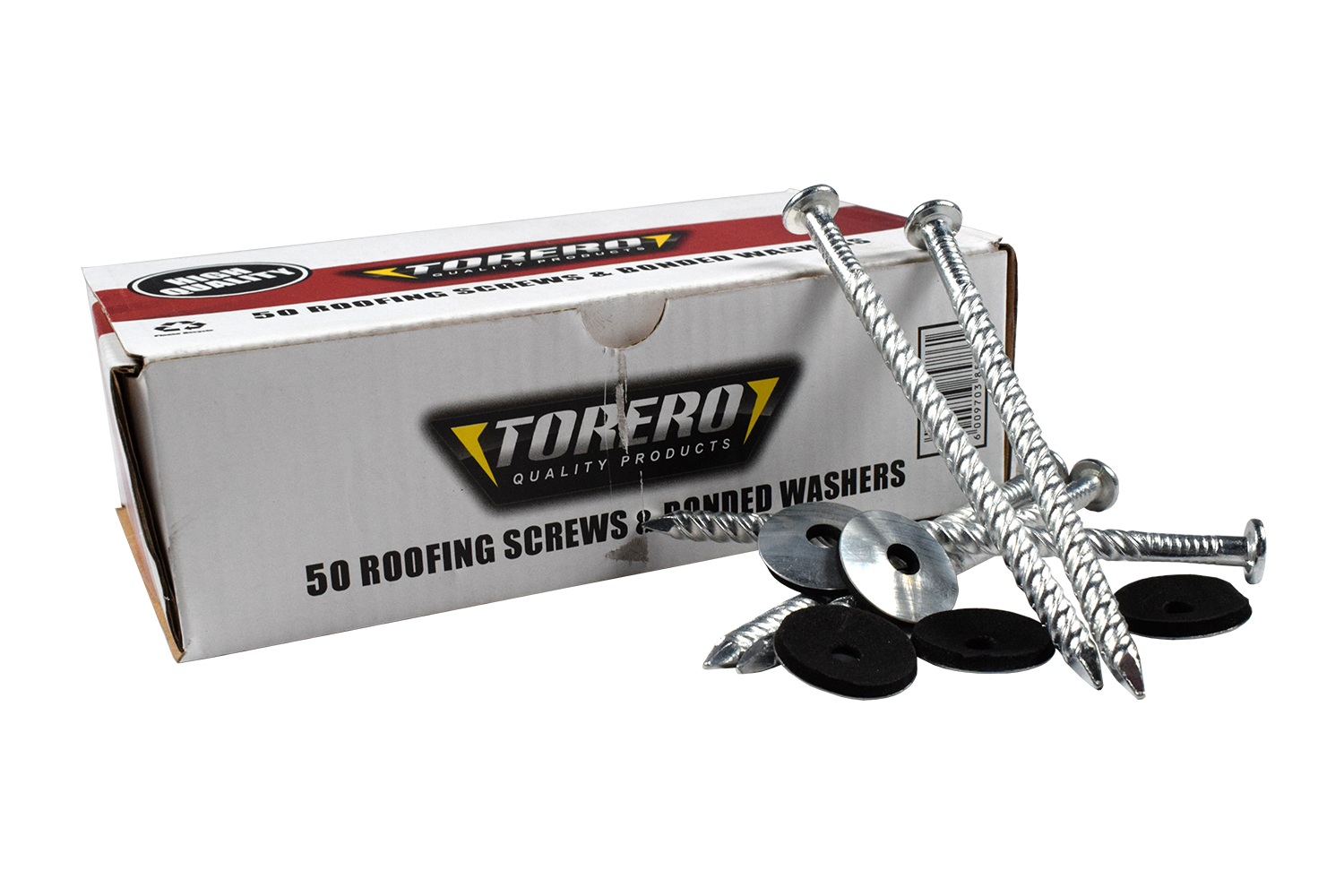 Screw roofing & washers H/D EVA Box 120mm 50's – Traders orders